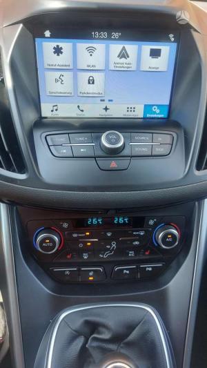 Grey Ford Kuga 2017 in Kaunas, with an engine capacity of 1.50 L and mileage of 210 thousand km for 7490 €, photo 14 on AUTOMOTO.COM.LV