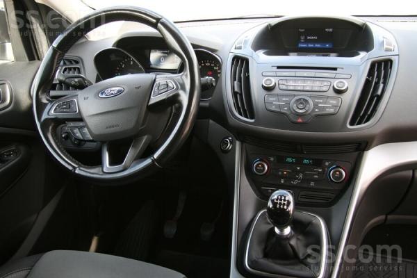 Pelēks Ford Kuga 2017 Tukums, ar dzinēja tilpumu 2.00 L un nobraukumu 202 tūkst. km par 11650 €, foto 9 vietnē AUTOMOTO.COM.LV