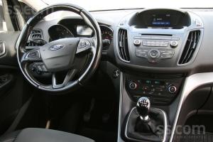 Grey Ford Kuga 2017 in Tukums, with an engine capacity of 2.00 L and mileage of 202 thousand km for 11650 €, photo 10 on AUTOMOTO.COM.LV