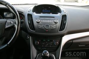 Grey Ford Kuga 2017 in Tukums, with an engine capacity of 2.00 L and mileage of 202 thousand km for 11650 €, photo 11 on AUTOMOTO.COM.LV
