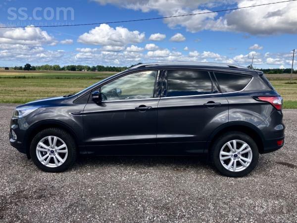 Grey Ford Kuga 2017 in Talsi, with an engine capacity of 1.50 L and mileage of 89 thousand km for 11999 €, photo 6 on AUTOMOTO.COM.LV