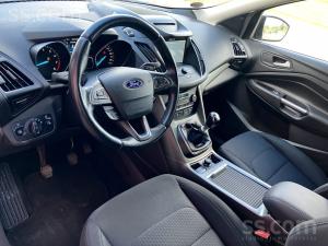 Grey Ford Kuga 2017 in Talsi, with an engine capacity of 1.50 L and mileage of 89 thousand km for 11999 €, photo 15 on AUTOMOTO.COM.LV