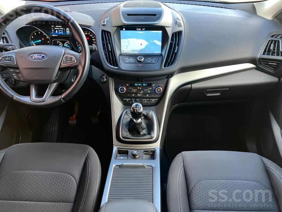 Grey Ford Kuga 2017 in Talsi, with an engine capacity of 1.50 L and mileage of 89 thousand km for 11999 €, photo 21 on AUTOMOTO.COM.LV