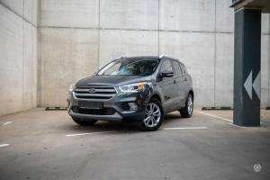 Grey Ford Kuga 2017 in Vilnius, with an engine capacity of 1.50 L and mileage of 198 thousand km for 8700 €, photo  on AUTOMOTO.COM.LV