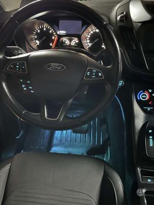 Grey Ford Kuga 2017 in Marijampole, with an engine capacity of 2.00 L and mileage of 231 thousand km for 8450 €, photo 23 on AUTOMOTO.COM.LV