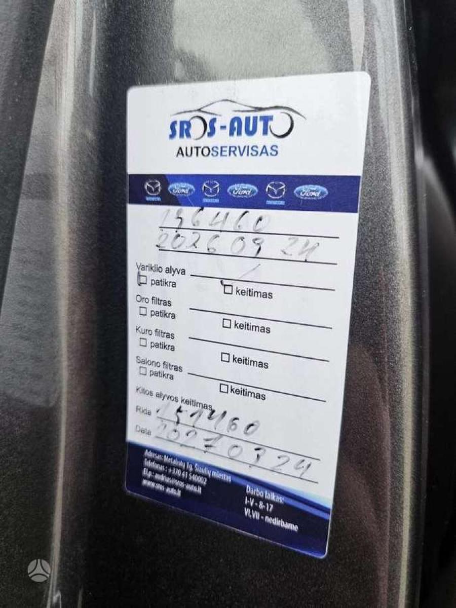 Grey Ford Kuga 2017 in Siauliai, with an engine capacity of 1.50 L and mileage of 137 thousand km for 10950 €, photo 26 on AUTOMOTO.COM.LV
