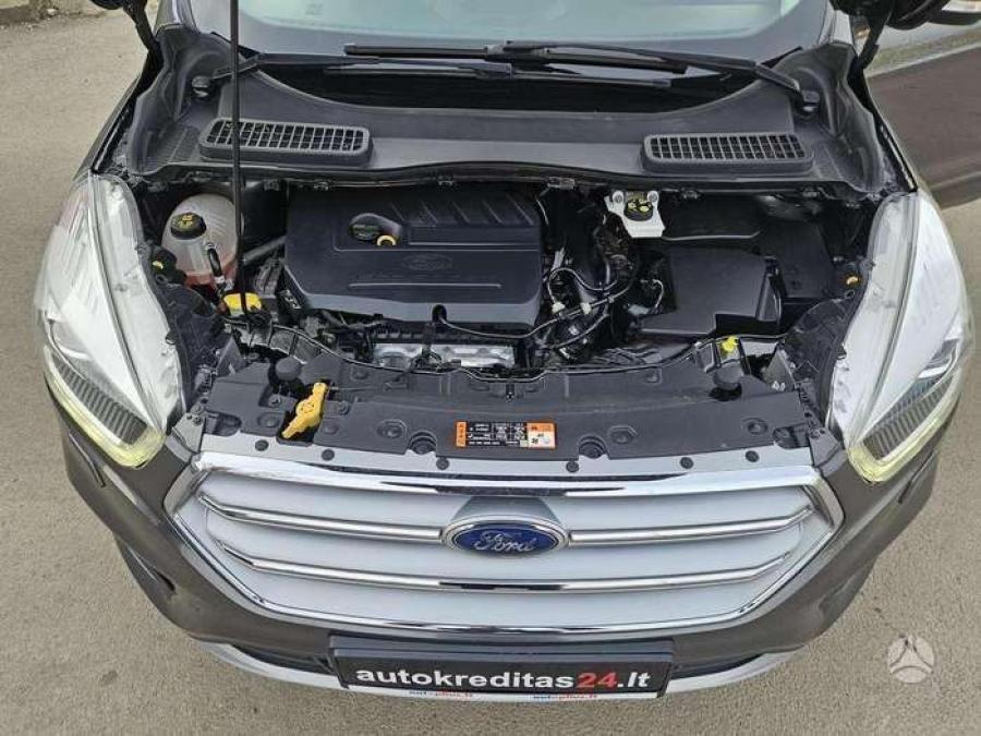 Grey Ford Kuga 2017 in Siauliai, with an engine capacity of 1.50 L and mileage of 137 thousand km for 10950 €, photo 27 on AUTOMOTO.COM.LV