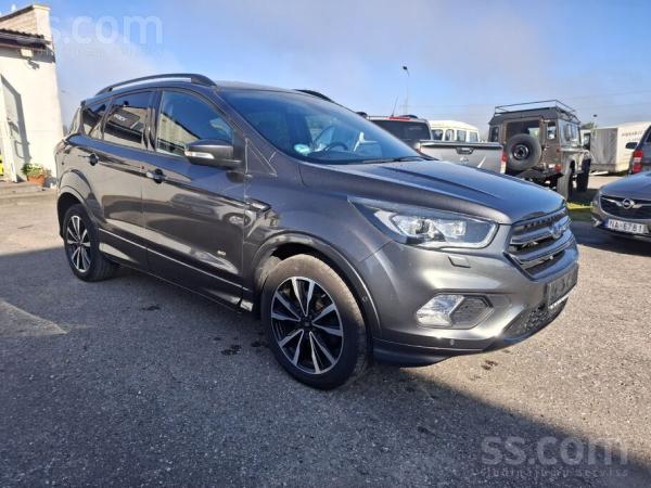 Pelēks Ford Kuga 2017 Talsi, ar dzinēja tilpumu 1.50 L un nobraukumu 111 tūkst. km par 14700 €, foto 3 vietnē AUTOMOTO.COM.LV