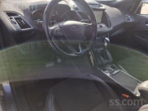 Grey Ford Kuga 2017 in Talsi, with an engine capacity of 1.50 L and mileage of 111 thousand km for 11900 €, photo 10 on AUTOMOTO.COM.LV