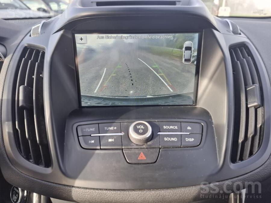 Grey Ford Kuga 2017 in Talsi, with an engine capacity of 1.50 L and mileage of 111 thousand km for 11900 €, photo 21 on AUTOMOTO.COM.LV