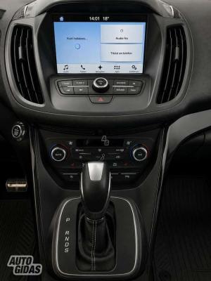 Grey Ford Kuga 2017 in Pakruojis, with an engine capacity of 2.00 L and mileage of 275 thousand km for 8300 €, photo 11 on AUTOMOTO.COM.LV