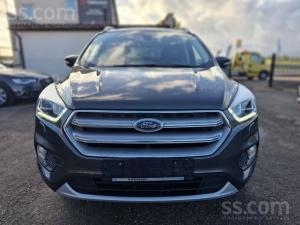 Grey Ford Kuga 2017 in Talsi, with an engine capacity of 1.50 L and mileage of 141 thousand km for 9300 €, photo 6 on AUTOMOTO.COM.LV