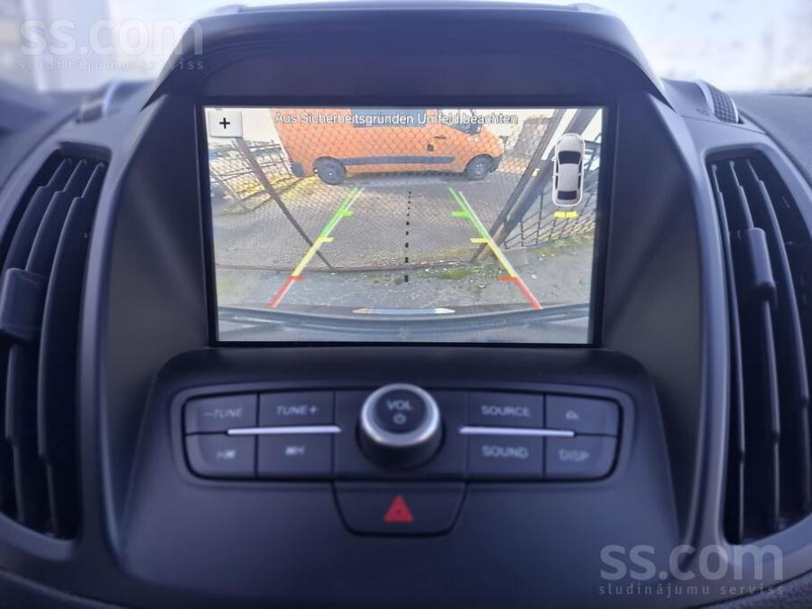 Grey Ford Kuga 2017 in Talsi, with an engine capacity of 1.50 L and mileage of 141 thousand km for 9300 €, photo 22 on AUTOMOTO.COM.LV