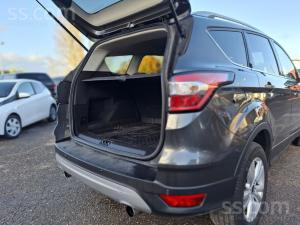 Grey Ford Kuga 2017 in Talsi, with an engine capacity of 1.50 L and mileage of 141 thousand km for 9300 €, photo 28 on AUTOMOTO.COM.LV