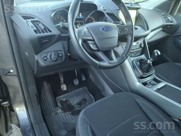 Pelēks Ford Kuga 2017 Talsi, ar dzinēja tilpumu 1.50 L un nobraukumu 141 tūkst. km par 9300 €, foto 9 vietnē AUTOMOTO.COM.LV