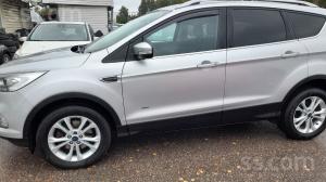Grey Ford Kuga 2017 in Riga, with an engine capacity of 2.00 L and mileage of 177 thousand km for 10000 €, photo 9 on AUTOMOTO.COM.LV