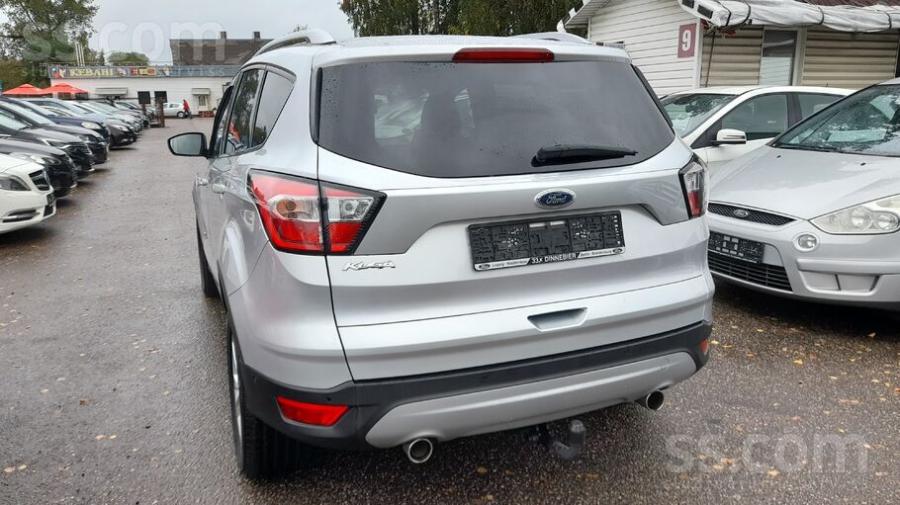 Grey Ford Kuga 2017 in Riga, with an engine capacity of 2.00 L and mileage of 177 thousand km for 10000 €, photo 11 on AUTOMOTO.COM.LV