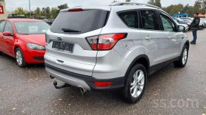 Grey Ford Kuga 2017 in Riga, with an engine capacity of 2.00 L and mileage of 177 thousand km for 10000 €, photo 14 on AUTOMOTO.COM.LV