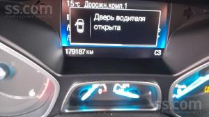 Grey Ford Kuga 2017 in Riga, with an engine capacity of 2.00 L and mileage of 177 thousand km for 10000 €, photo 29 on AUTOMOTO.COM.LV