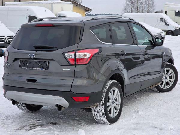 Grey Ford Kuga 2018 in Taurage, with an engine capacity of 1.50 L and mileage of 180 thousand km for 9800 €, photo 6 on AUTOMOTO.COM.LV