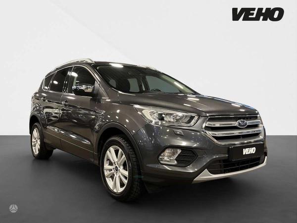 Grey Ford Kuga 2018 in Kaunas, with an engine capacity of 2.00 L and mileage of 102 thousand km for 15000 €, photo 7 on AUTOMOTO.COM.LV