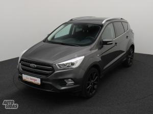 Grey Ford Kuga 2018 in Vilnius, with an engine capacity of 1.50 L and mileage of 175 thousand km for 10499 €, photo  on AUTOMOTO.COM.LV