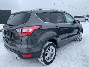 Grey Ford Kuga 2018 in Panevezys, with an engine capacity of 2.00 L and mileage of 164 thousand km for 10400 €, photo 4 on AUTOMOTO.COM.LV