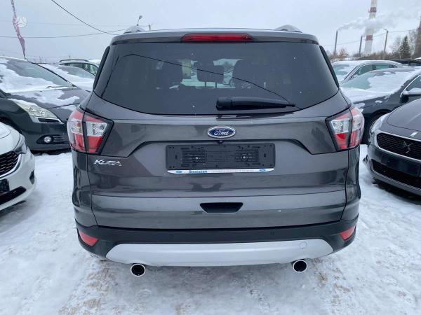 Grey Ford Kuga 2018 in Panevezys, with an engine capacity of 2.00 L and mileage of 164 thousand km for 10400 €, photo 6 on AUTOMOTO.COM.LV
