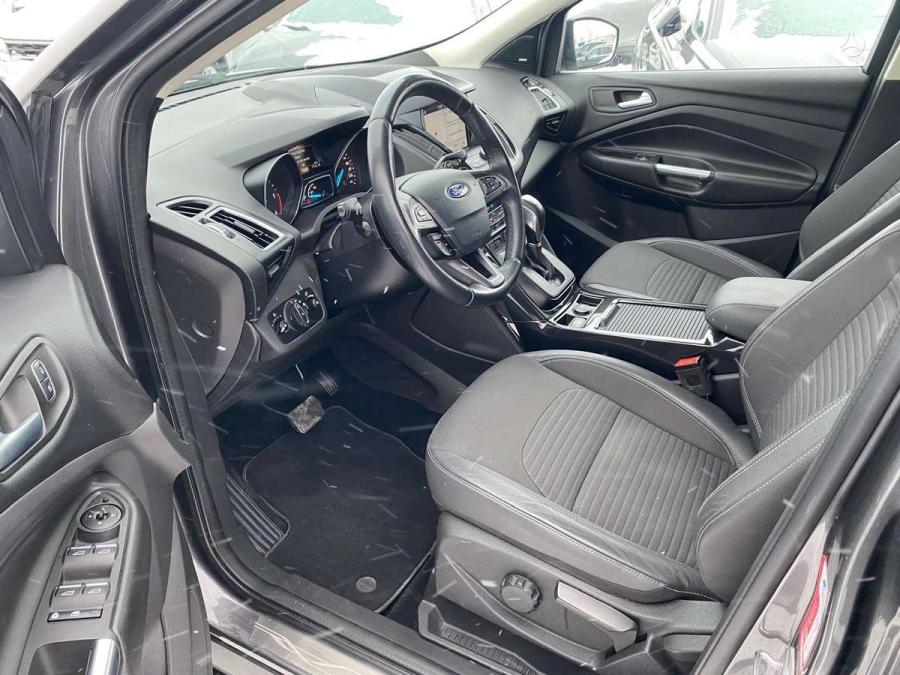 Grey Ford Kuga 2018 in Panevezys, with an engine capacity of 2.00 L and mileage of 164 thousand km for 10400 €, photo 11 on AUTOMOTO.COM.LV
