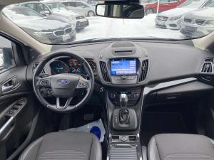Grey Ford Kuga 2018 in Panevezys, with an engine capacity of 2.00 L and mileage of 164 thousand km for 10400 €, photo 16 on AUTOMOTO.COM.LV