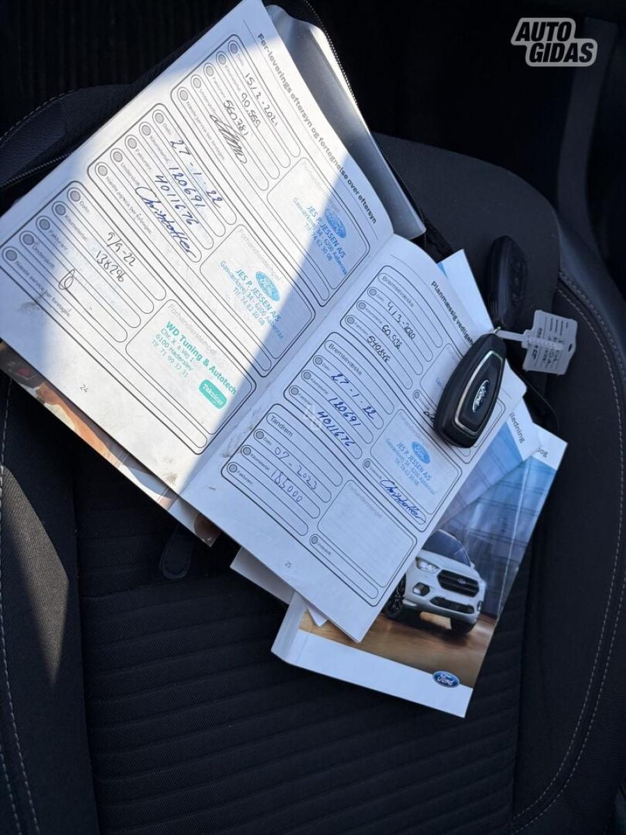 Grey Ford Kuga 2018 in Vilnius, with an engine capacity of 2.00 L and mileage of 275 thousand km for 9799 €, photo 11 on AUTOMOTO.COM.LV
