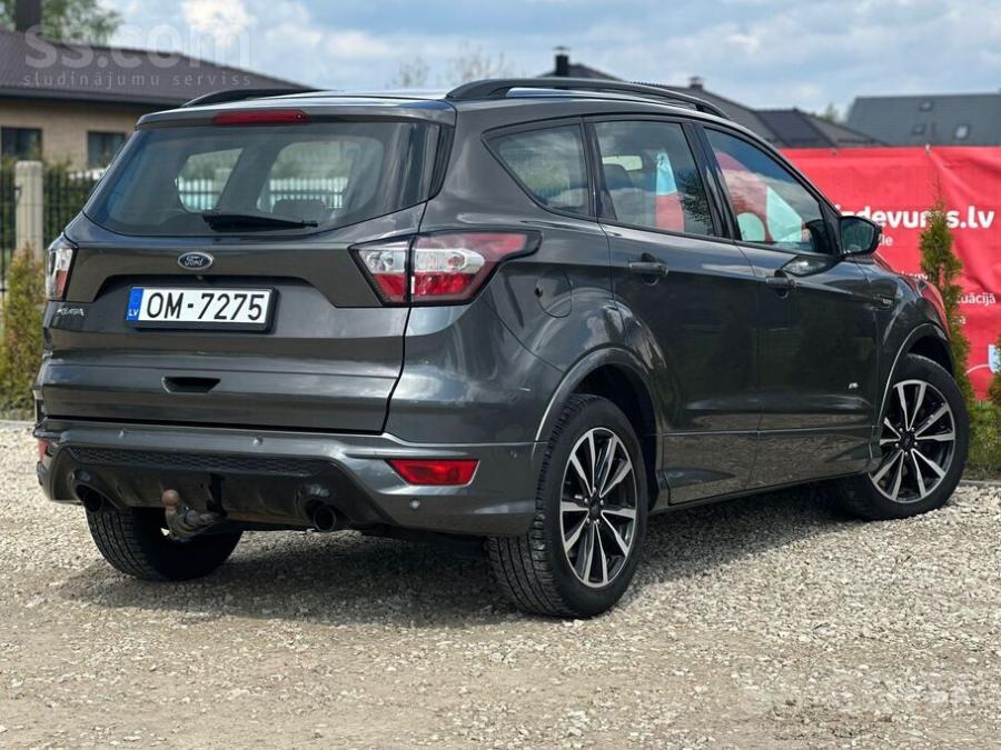 Pelēks Ford Kuga 2018 Jelgava, ar dzinēja tilpumu 2.00 L un nobraukumu 0 tūkst. km par 13500 €, foto 5 vietnē AUTOMOTO.COM.LV