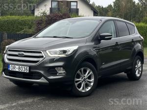 Pelēks Ford Kuga 2018 Rīga, ar dzinēja tilpumu 2.00 L un nobraukumu 200 tūkst. km par 9950 €, foto 1 vietnē AUTOMOTO.COM.LV
