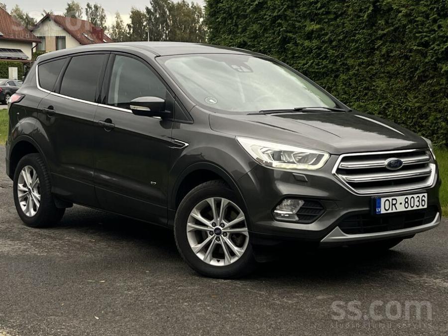 Pelēks Ford Kuga 2018 Rīga, ar dzinēja tilpumu 2.00 L un nobraukumu 200 tūkst. km par 9950 €, foto 4 vietnē AUTOMOTO.COM.LV