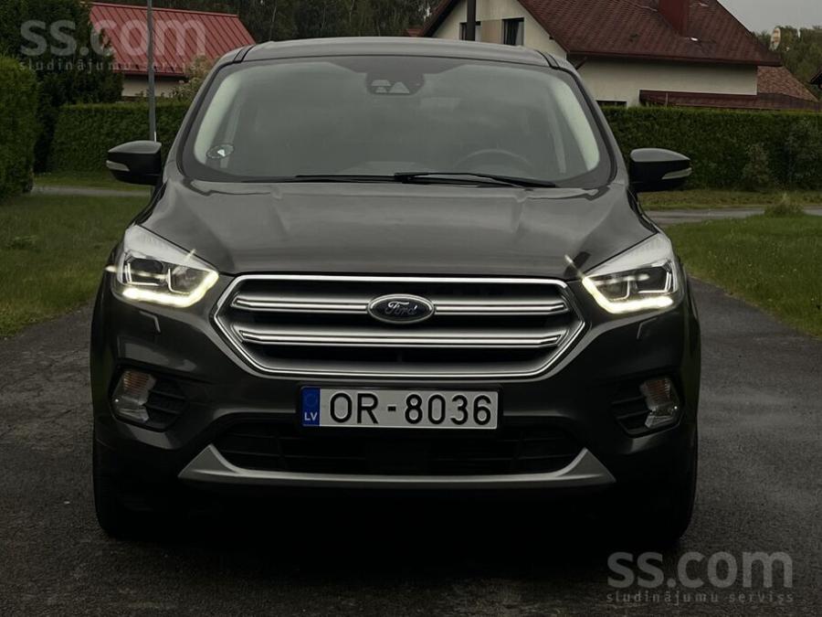 Pelēks Ford Kuga 2018 Rīga, ar dzinēja tilpumu 2.00 L un nobraukumu 200 tūkst. km par 9950 €, foto 6 vietnē AUTOMOTO.COM.LV