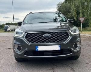 Grey Ford Kuga 2018 in Taurage, with an engine capacity of 2.00 L and mileage of 270 thousand km for 7900 €, photo 4 on AUTOMOTO.COM.LV