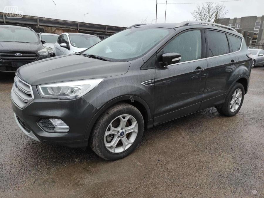 Grey Ford Kuga 2018 in Panevezys, with an engine capacity of 2.00 L and mileage of 125 thousand km for 11500 €, photo 1 on AUTOMOTO.COM.LV