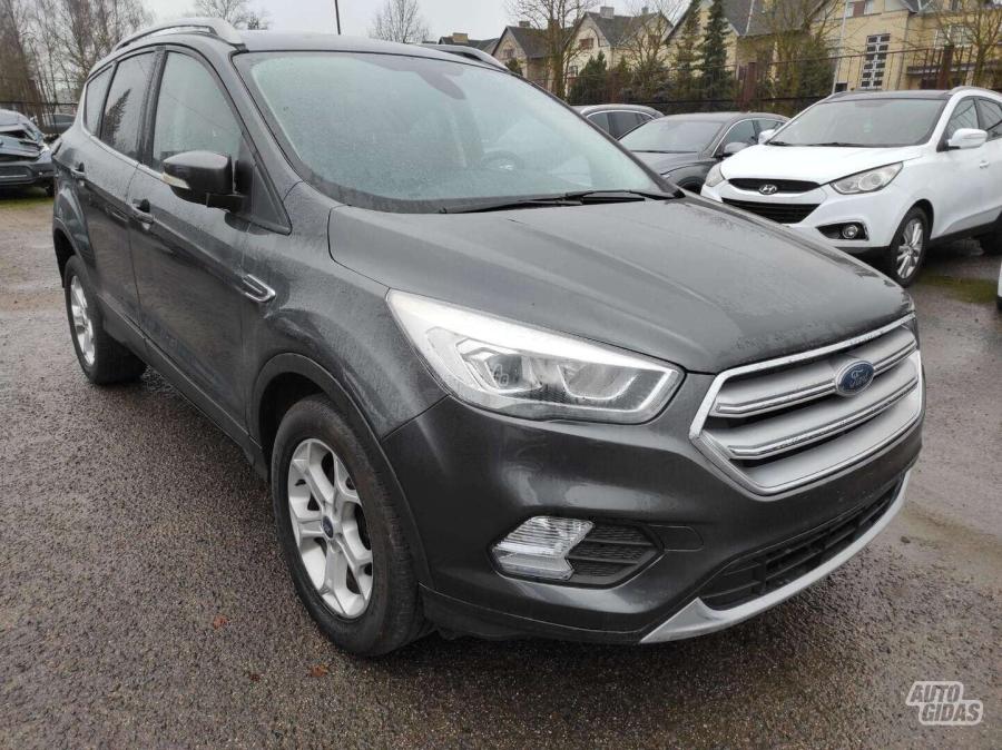 Grey Ford Kuga 2018 in Panevezys, with an engine capacity of 2.00 L and mileage of 125 thousand km for 11500 €, photo 6 on AUTOMOTO.COM.LV