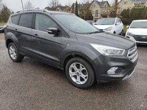 Grey Ford Kuga 2018 in Panevezys, with an engine capacity of 2.00 L and mileage of 125 thousand km for 11500 €, photo 8 on AUTOMOTO.COM.LV
