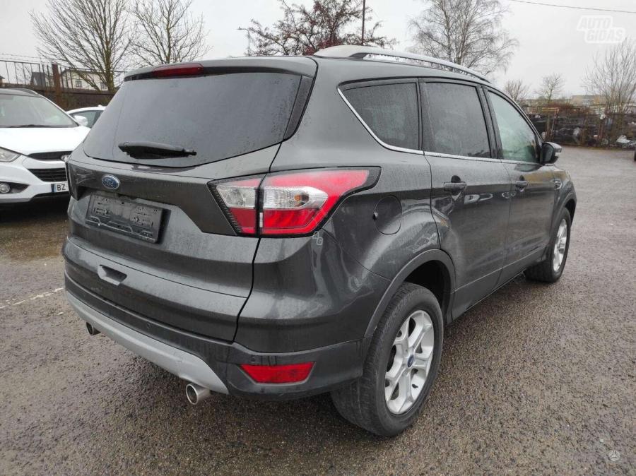 Grey Ford Kuga 2018 in Panevezys, with an engine capacity of 2.00 L and mileage of 125 thousand km for 11500 €, photo 10 on AUTOMOTO.COM.LV