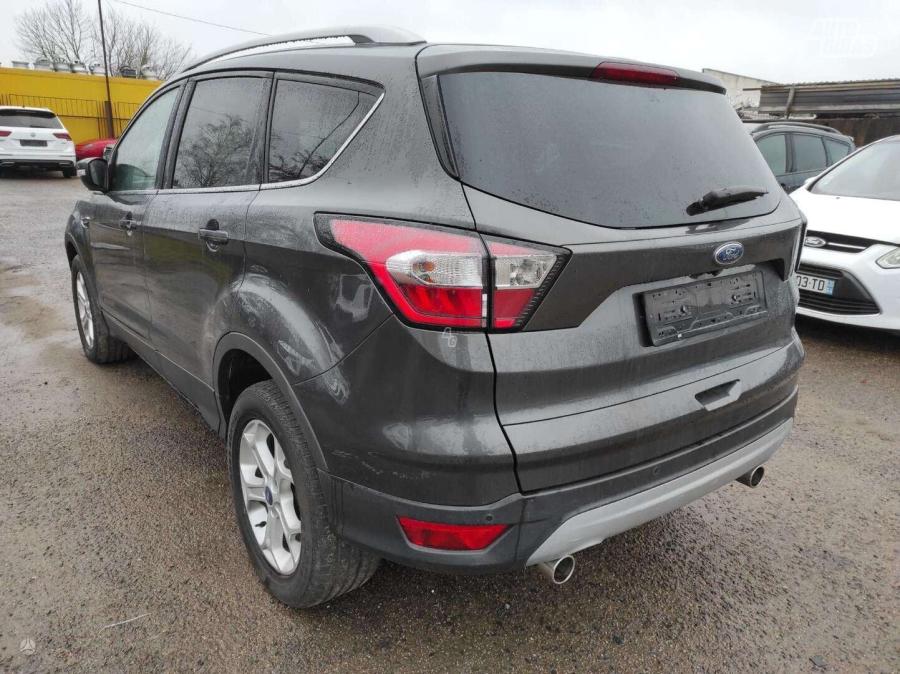 Grey Ford Kuga 2018 in Panevezys, with an engine capacity of 2.00 L and mileage of 125 thousand km for 11500 €, photo 12 on AUTOMOTO.COM.LV