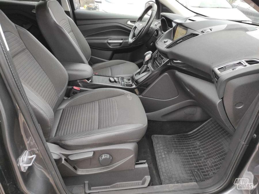 Grey Ford Kuga 2018 in Panevezys, with an engine capacity of 2.00 L and mileage of 125 thousand km for 11500 €, photo 14 on AUTOMOTO.COM.LV