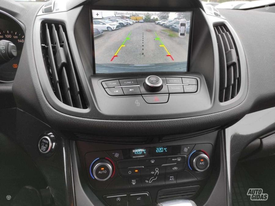 Grey Ford Kuga 2018 in Panevezys, with an engine capacity of 2.00 L and mileage of 125 thousand km for 11500 €, photo 23 on AUTOMOTO.COM.LV