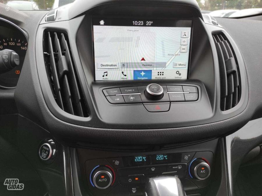 Grey Ford Kuga 2018 in Panevezys, with an engine capacity of 2.00 L and mileage of 125 thousand km for 11500 €, photo 24 on AUTOMOTO.COM.LV