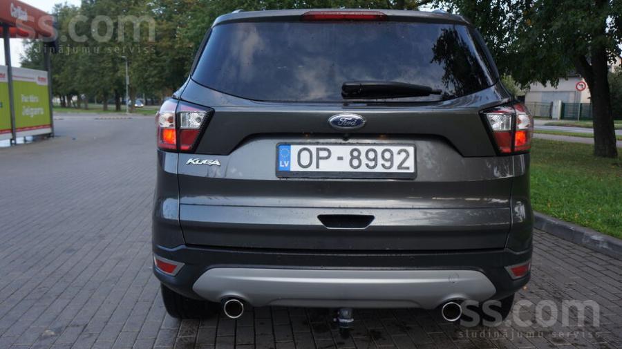 Pelēks Ford Kuga 2018 Jelgava, ar dzinēja tilpumu 2.00 L un nobraukumu 0 tūkst. km par 10990 €, foto 4 vietnē AUTOMOTO.COM.LV