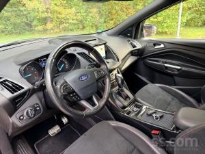 Pelēks Ford Kuga 2018 Ogre, ar dzinēja tilpumu 2.00 L un nobraukumu 221 tūkst. km par 12200 €, foto 13 vietnē AUTOMOTO.COM.LV