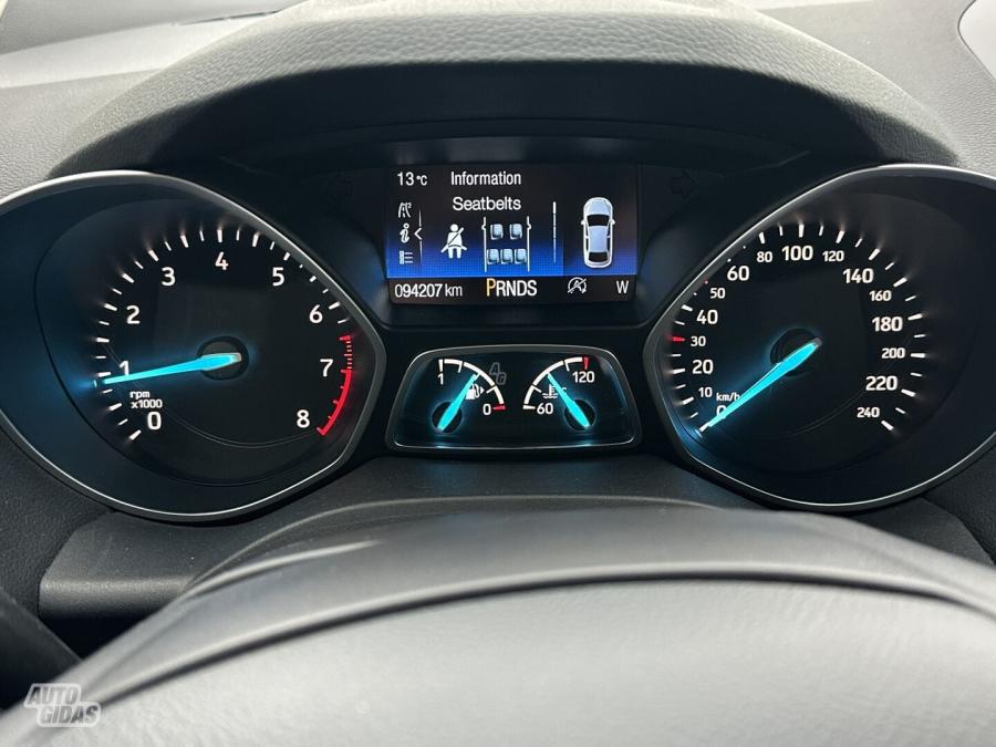 Pelēks Ford Kuga 2018 Kauņa, ar dzinēja tilpumu 1.50 L un nobraukumu 94 tūkst. km par 14971 €, foto 22 vietnē AUTOMOTO.COM.LV