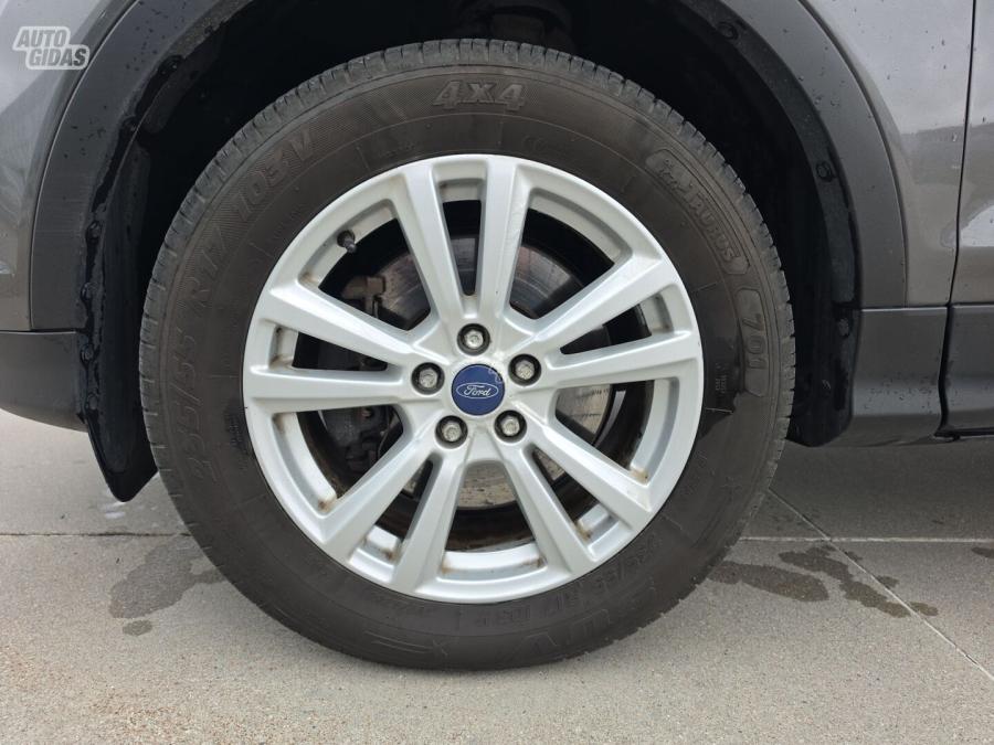 Grey Ford Kuga 2018 in Klaipeda, with an engine capacity of 2.00 L and mileage of 127 thousand km for 12500 €, photo 9 on AUTOMOTO.COM.LV