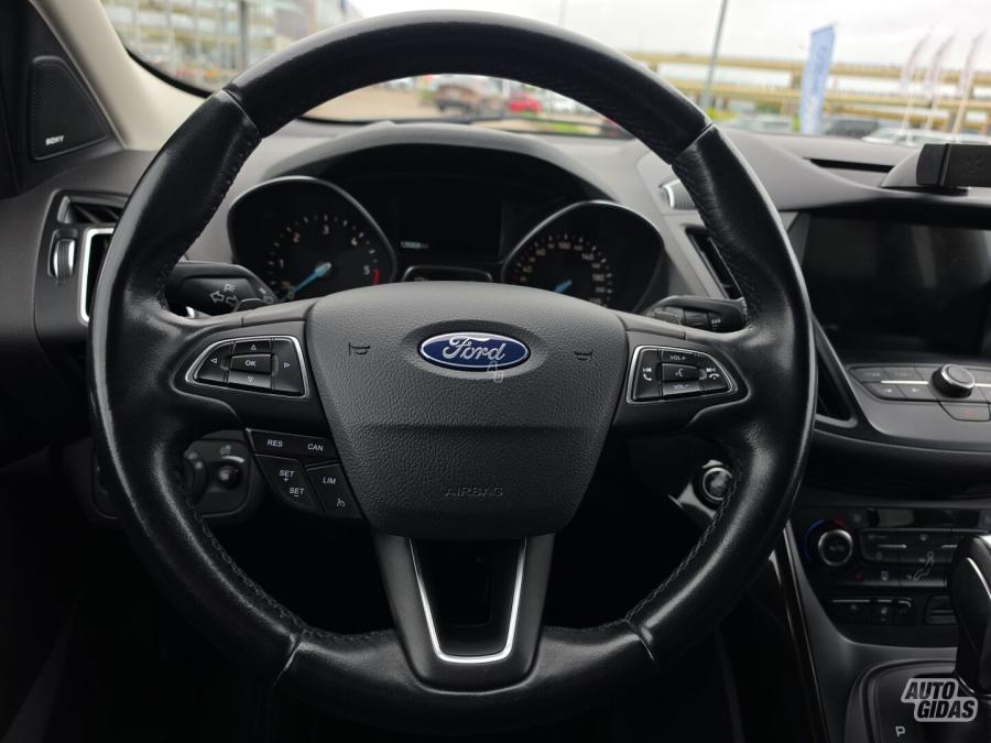 Grey Ford Kuga 2018 in Klaipeda, with an engine capacity of 2.00 L and mileage of 127 thousand km for 12500 €, photo 16 on AUTOMOTO.COM.LV