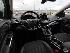Grey Ford Kuga 2018 in Klaipeda, with an engine capacity of 2.00 L and mileage of 127 thousand km for 12500 €, photo 20 on AUTOMOTO.COM.LV